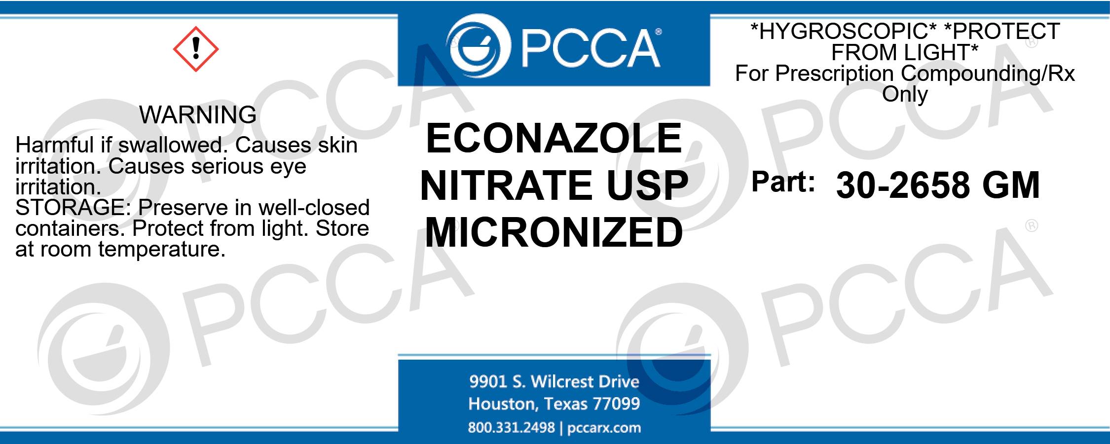 ECONAZOLE NITRATE USP MICRONIZED - PCCA