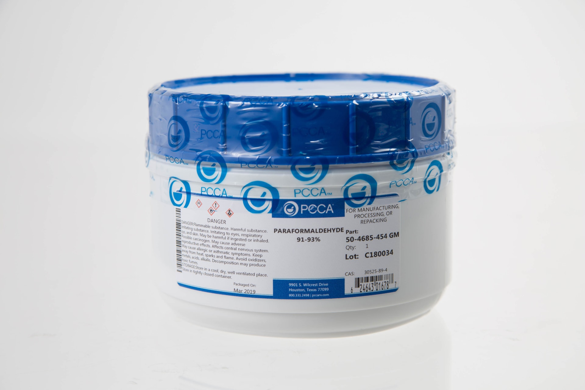 PARAFORMALDEHYDE 91-93% - PCCA